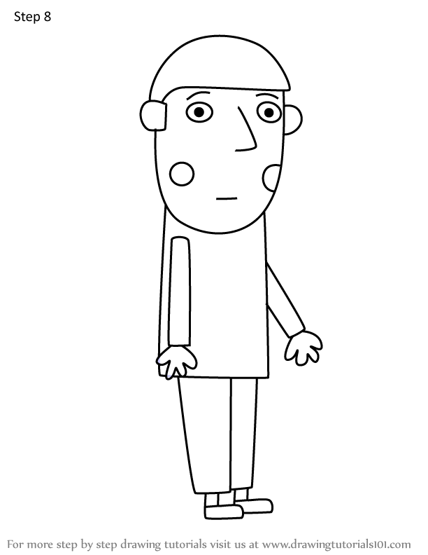 How to Draw Nathan Big from Ben & Holly's Little Kingdom (Ben & Holly's ...