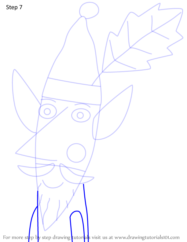 How to Draw Wise Old Elf from Ben & Holly's Little Kingdom (Ben & Holly ...