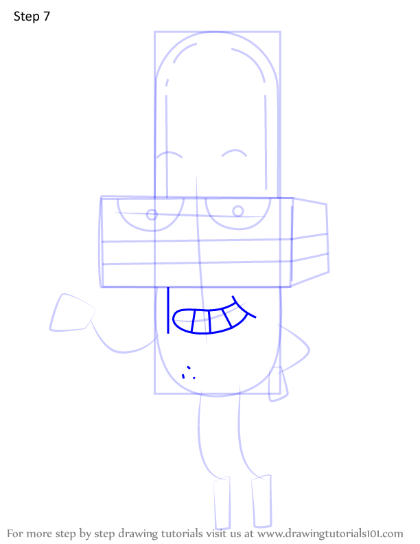 How to Draw Mike von Dropp from Best and Bester (Best and Bester) Step ...