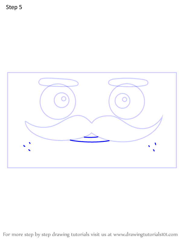 How to Draw Arcangelo from Big Block SingSong (Big Block SingSong) Step ...