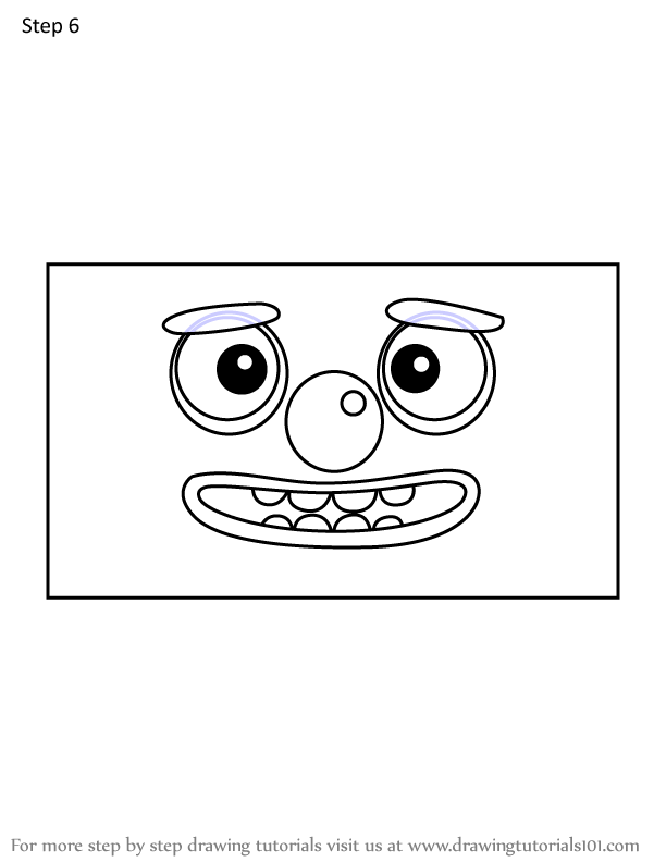 How to Draw Ronald from Big Block SingSong (Big Block SingSong) Step by ...