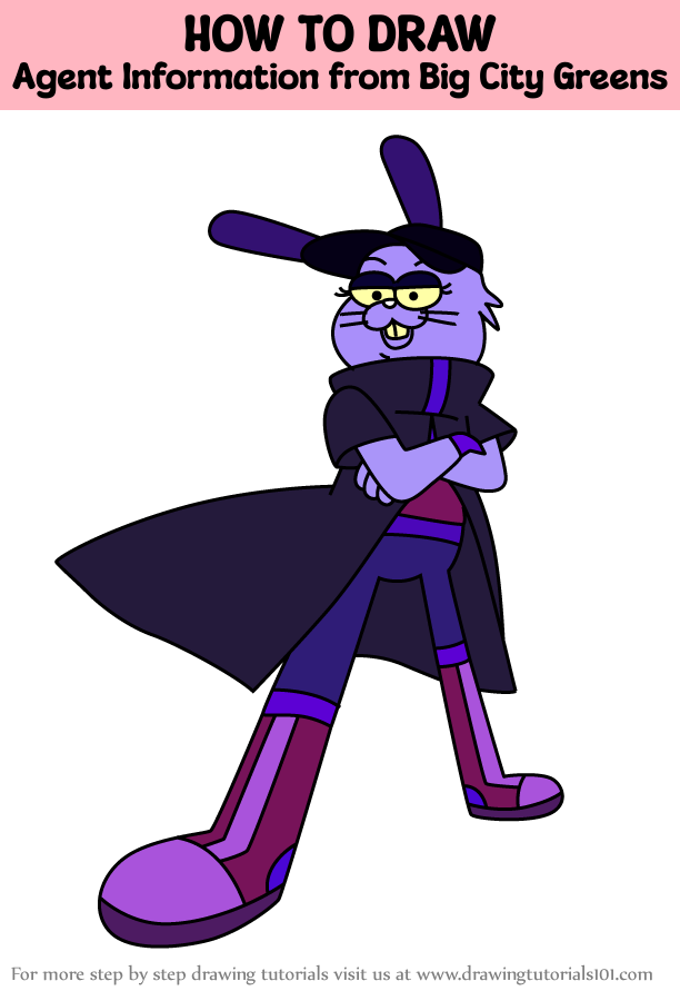 How to Draw Agent Information from Big City Greens (Big City Greens ...