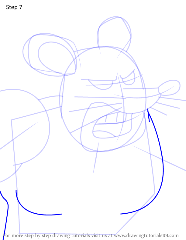 How To Draw A Big Rat
