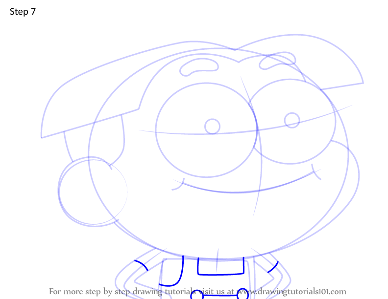 How to Draw Cricket Green from Big City Greens (Big City Greens) Step ...