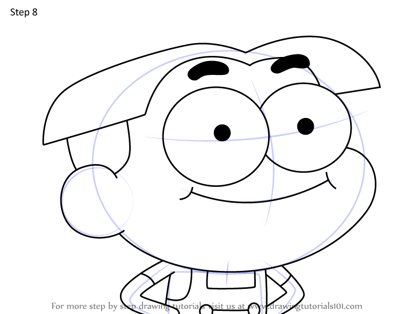 How to Draw Cricket Green from Big City Greens (Big City Greens) Step ...