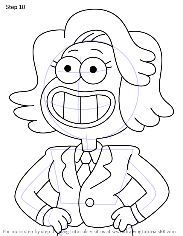 How to Draw Dawn from Big City Greens (Big City Greens) Step by Step ...