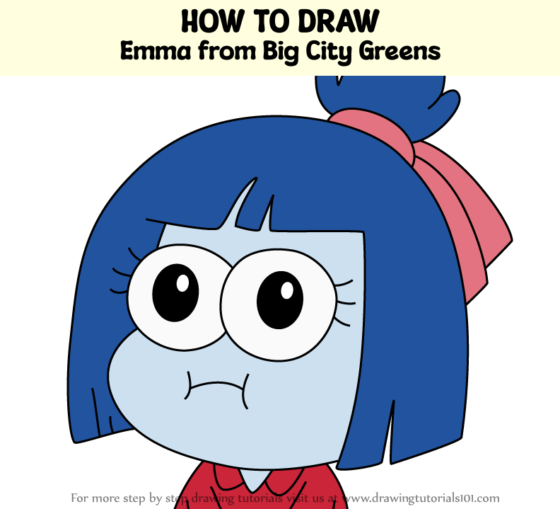 How to Draw Emma from Big City Greens (Big City Greens) Step by Step ...