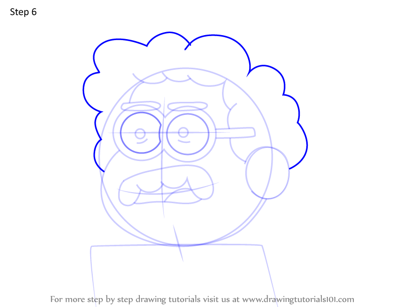 How to Draw Fluffenfold from Big City Greens (Big City Greens) Step by ...