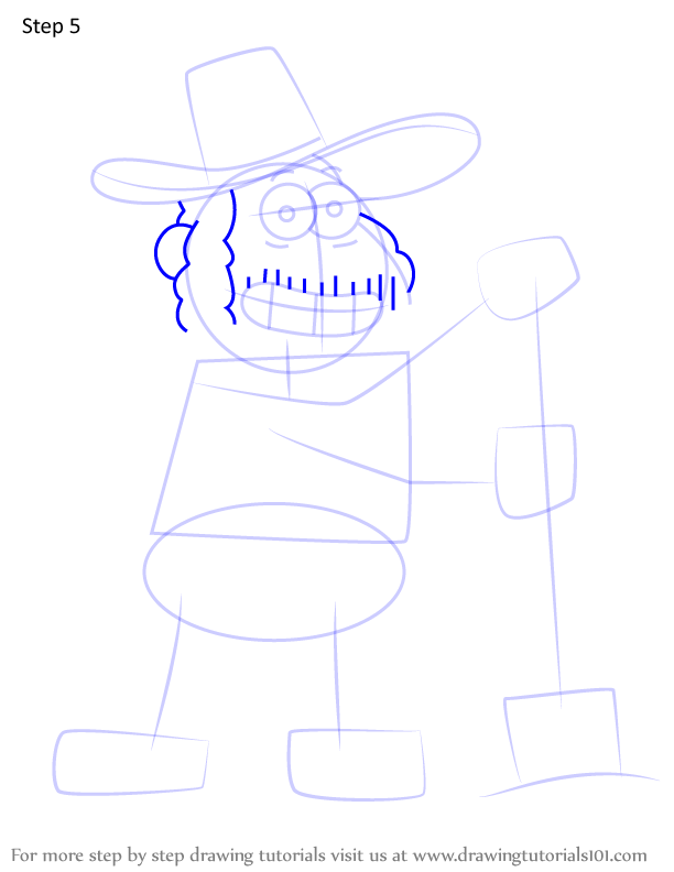 How to Draw Jerome Green from Big City Greens (Big City Greens) Step by ...