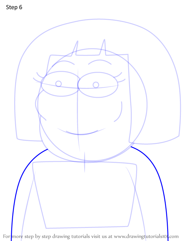 How to Draw Mrs. Sato from Big City Greens (Big City Greens) Step by ...