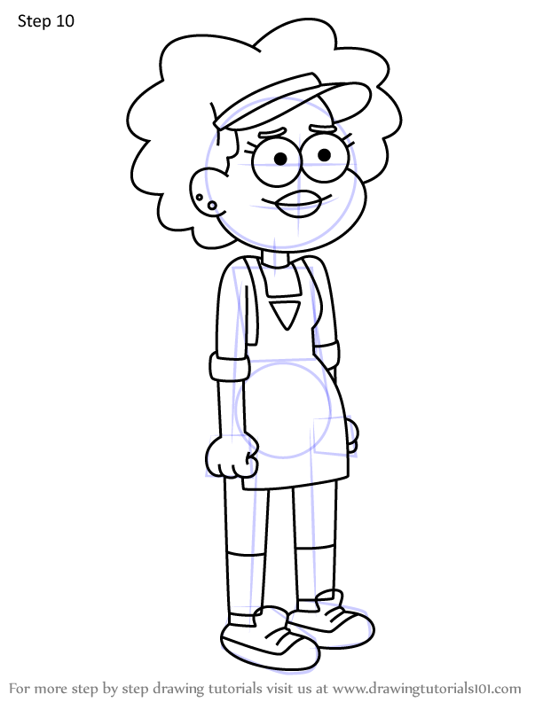 How to Draw Tina from Big City Greens (Big City Greens) Step by Step ...