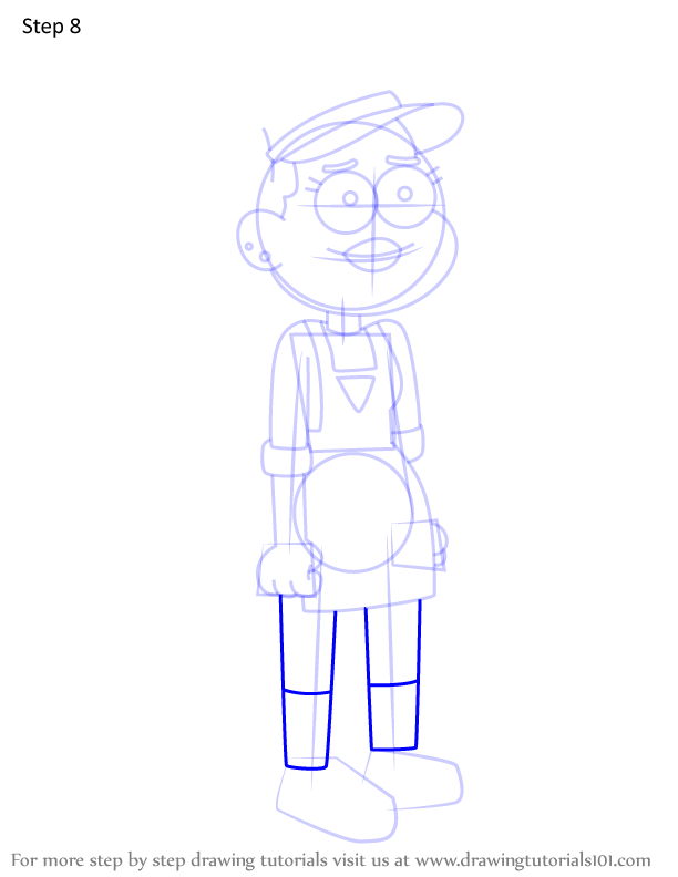 How to Draw Tina from Big City Greens (Big City Greens) Step by Step ...