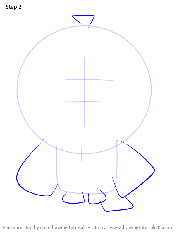 How to Draw Baby Bird from Blue's Clues (Blue's Clues) Step by Step ...