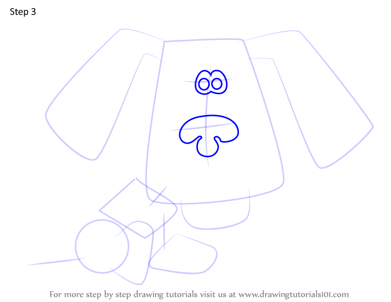 Blue Clue Drawing