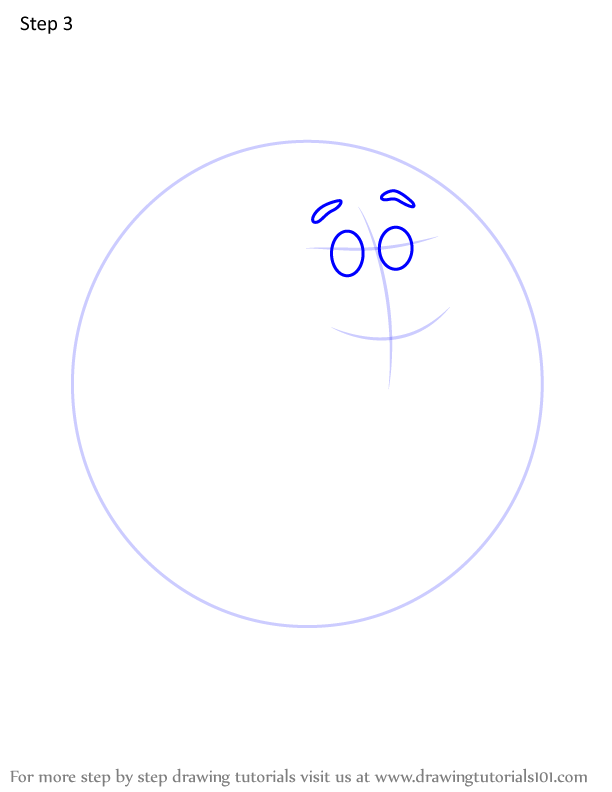 How to Draw Clay Blob from Blue's Clues (Blue's Clues) Step by Step ...