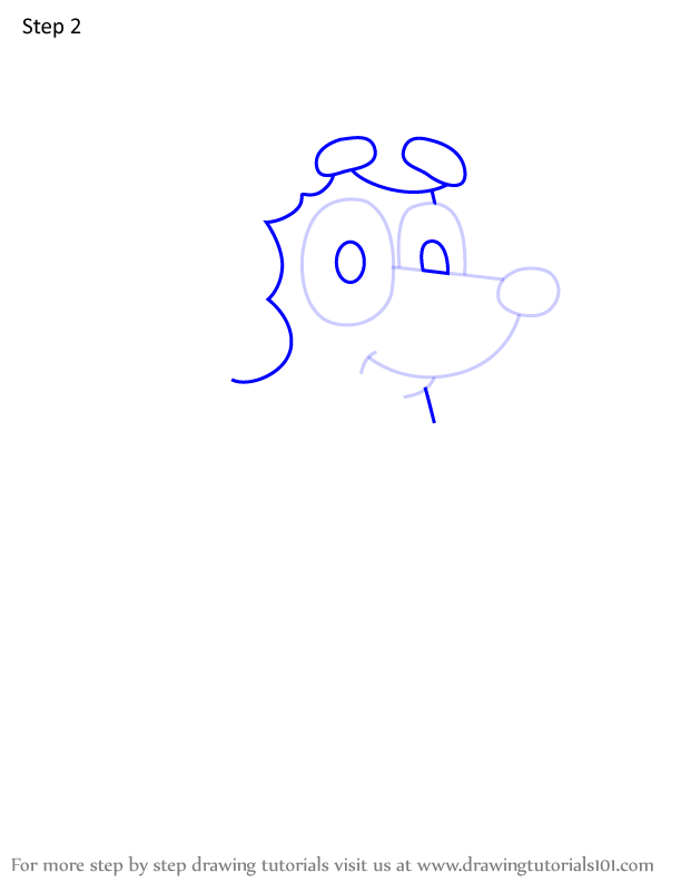 How to Draw Bella from Bluey (Bluey) Step by Step | DrawingTutorials101.com