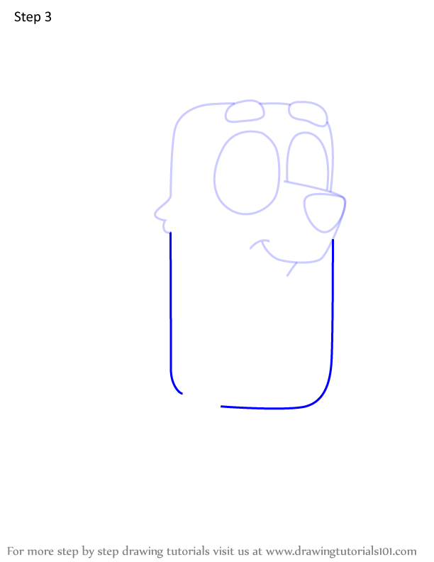 How to Draw Brandy Cattle from Bluey (Bluey) Step by Step ...