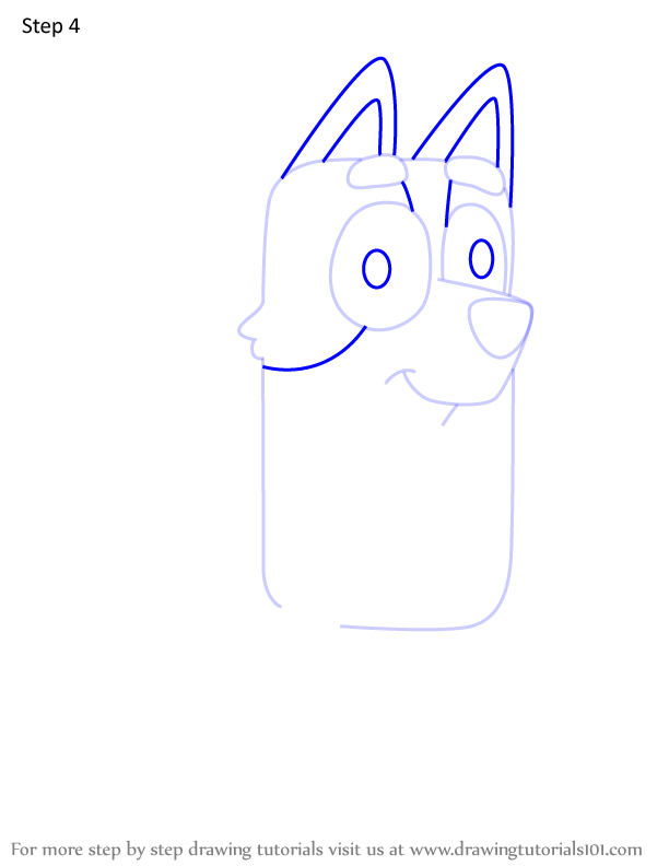 How to Draw Brandy Cattle from Bluey (Bluey) Step by Step ...