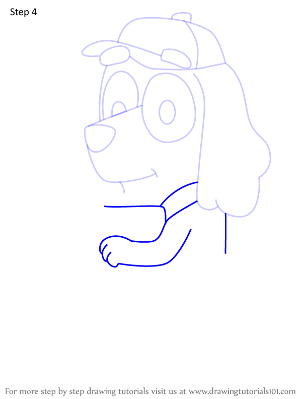 How to Draw Ice Cream Lady from Bluey (Bluey) Step by Step ...