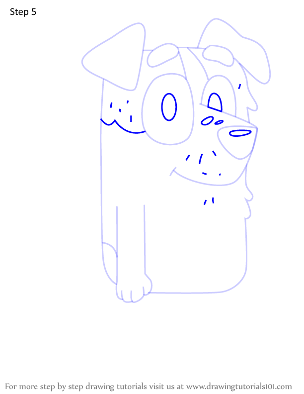 How to Draw Jack's Dad from Bluey (Bluey) Step by Step ...