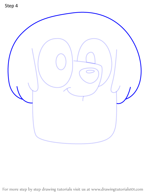How to Draw Lila from Bluey (Bluey) Step by Step | DrawingTutorials101.com