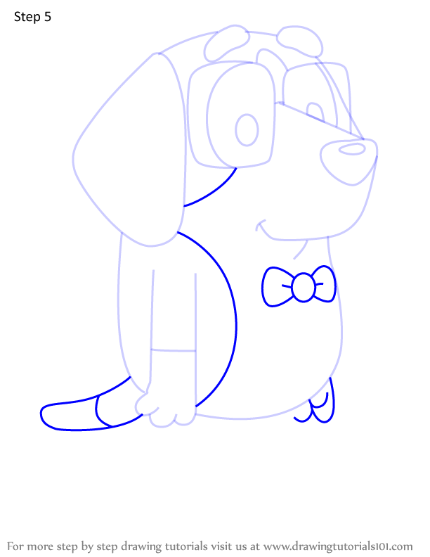 How to Draw Marcus from Bluey (Bluey) Step by Step ...