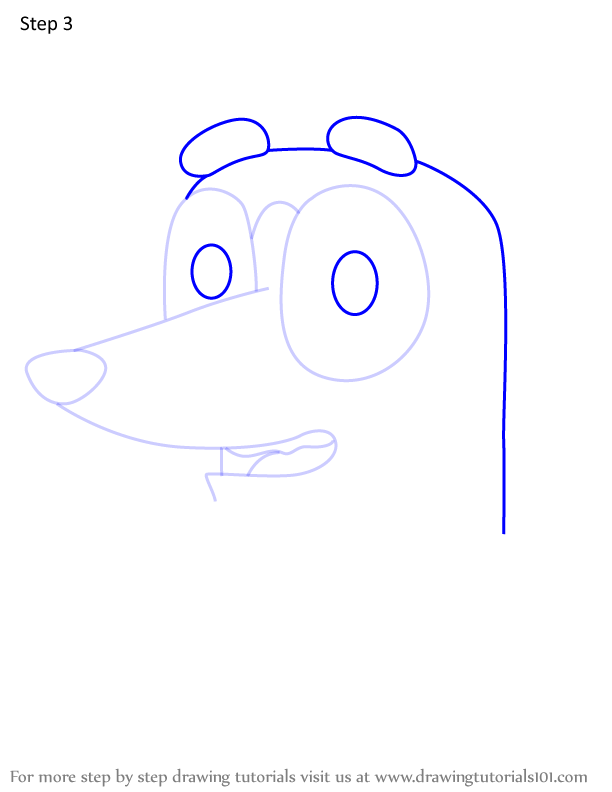 How to Draw Nurse from Bluey (Bluey) Step by Step | DrawingTutorials101.com