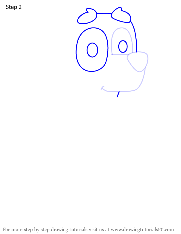 How to Draw Sheila from Bluey (Bluey) Step by Step ...