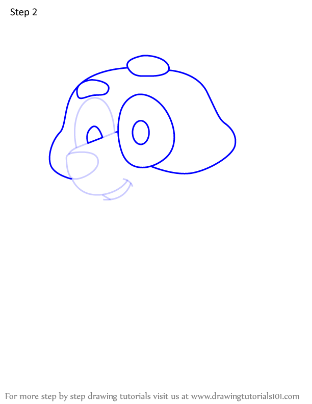 How to Draw Takeaway Lady from Bluey (Bluey) Step by Step ...