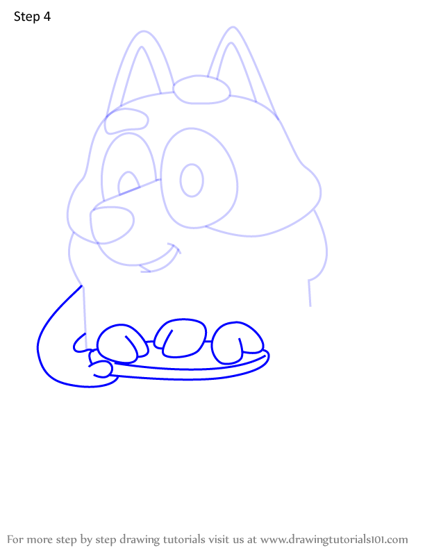 How to Draw Takeaway Lady from Bluey (Bluey) Step by Step ...