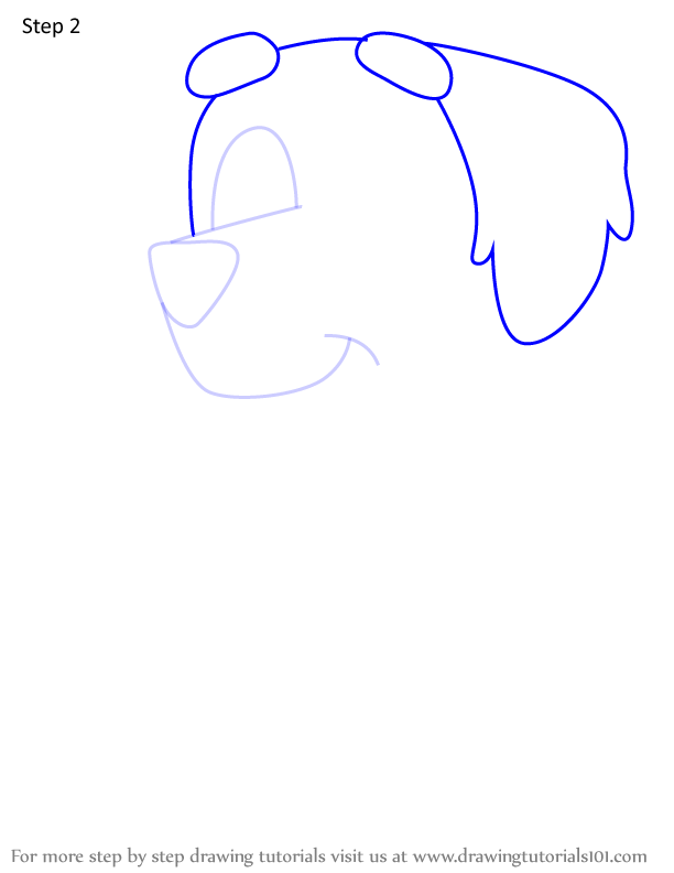 How to Draw Winnie from Bluey (Bluey) Step by Step ...