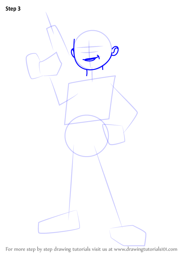 How to Draw Bob from Bob the Builder 2015 (Bob the Builder 2015) Step ...