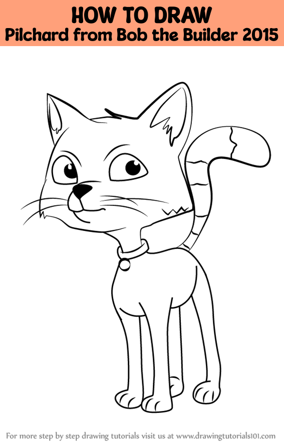 How to Draw Pilchard from Bob the Builder 2015 (Bob the Builder 2015 ...
