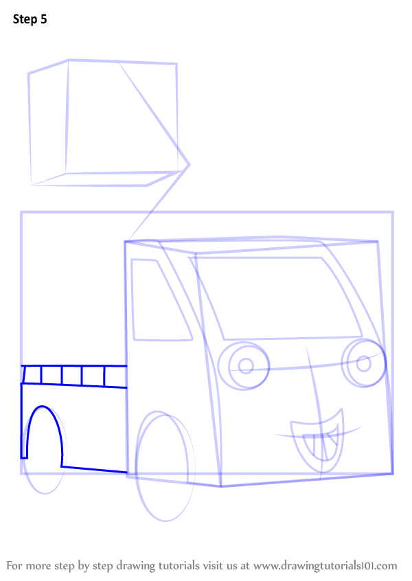 How to Draw Flex from Bob the Builder (Bob the Builder) Step by Step ...