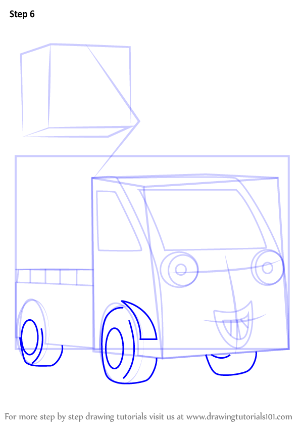 How to Draw Flex from Bob the Builder (Bob the Builder) Step by Step ...