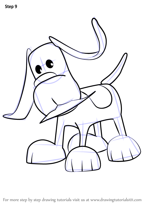 How to Draw Scruffty from Bob the Builder (Bob the Builder) Step by ...