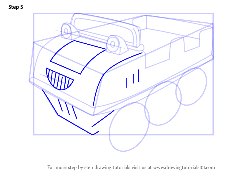 How to Draw Splasher from Bob the Builder (Bob the Builder) Step by ...