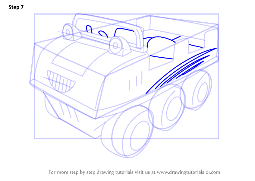 How to Draw Splasher from Bob the Builder (Bob the Builder) Step by ...