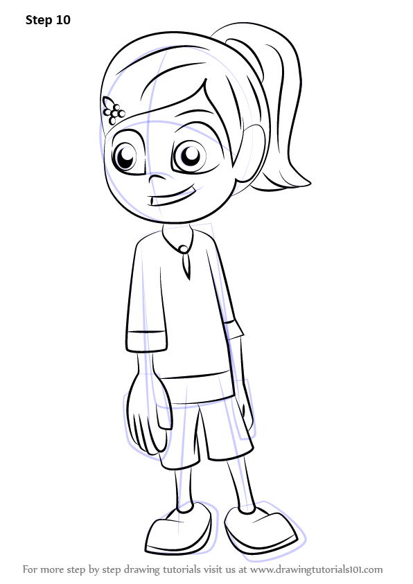 How to Draw Yasmin from Boo & Me (Boo & Me) Step by Step ...