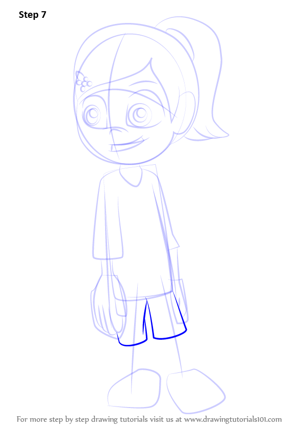 How to Draw Yasmin from Boo & Me (Boo & Me) Step by Step ...