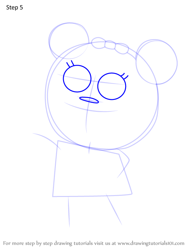 How to Draw Bissy Bear from Bossy Bear (Bossy Bear) Step by Step ...