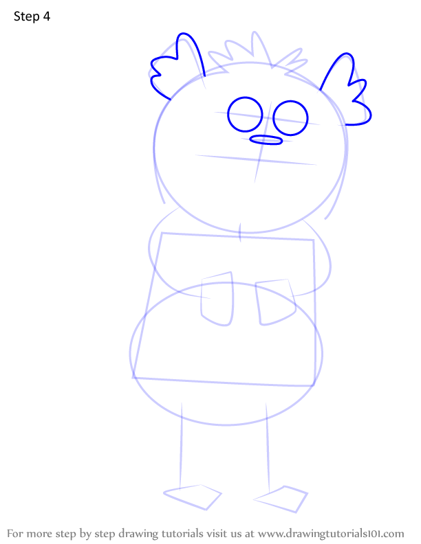 How to Draw Choco from Bossy Bear (Bossy Bear) Step by Step ...