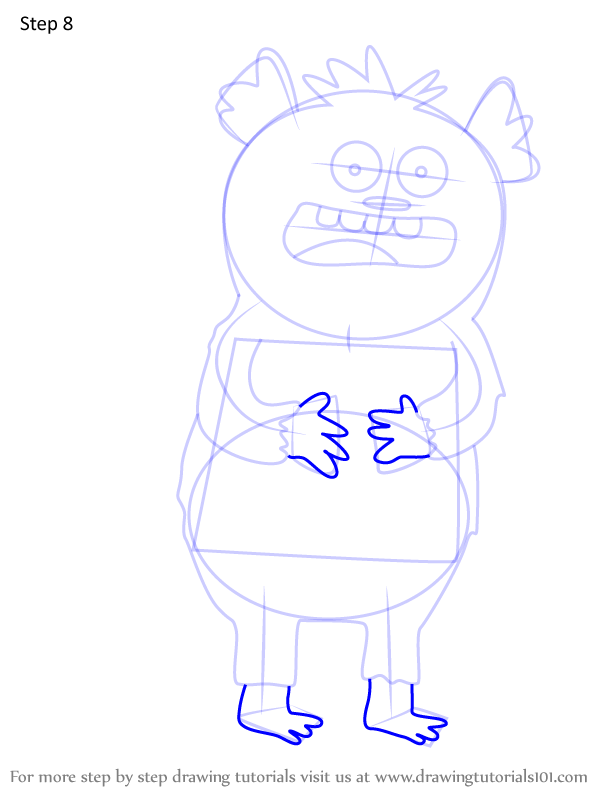 How to Draw Choco from Bossy Bear (Bossy Bear) Step by Step ...