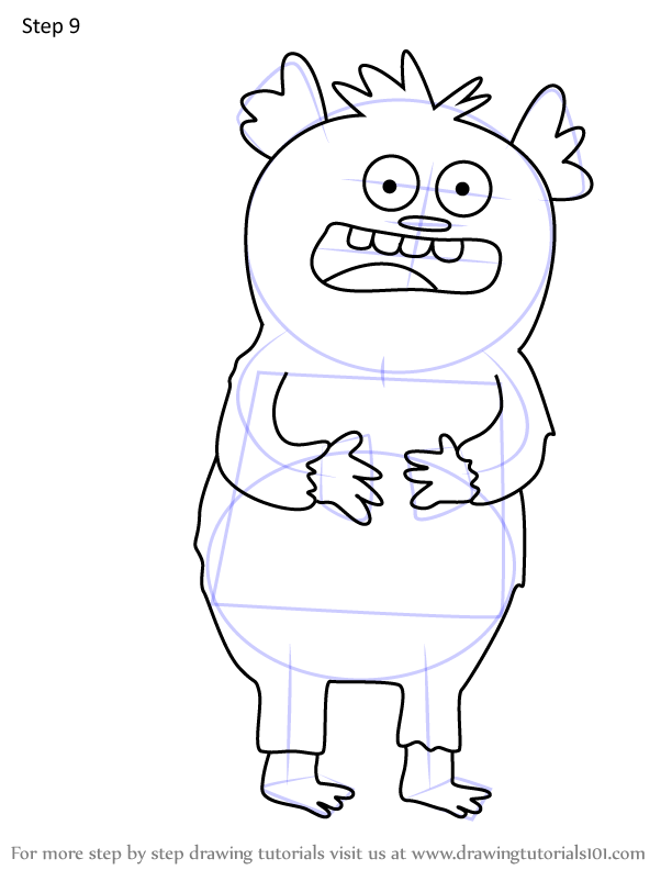 How to Draw Choco from Bossy Bear (Bossy Bear) Step by Step ...