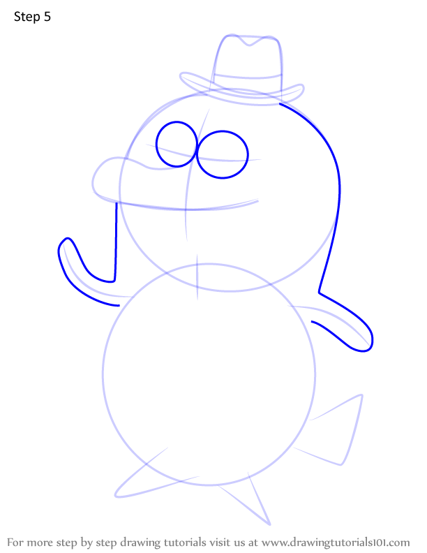 How to Draw Crocadoca from Bossy Bear (Bossy Bear) Step by Step ...