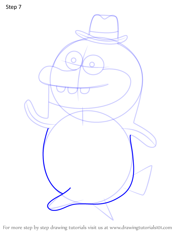 How to Draw Crocadoca from Bossy Bear (Bossy Bear) Step by Step ...