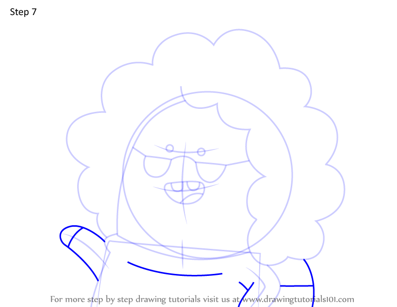 How to Draw Gran-Gran from Bossy Bear (Bossy Bear) Step by Step ...