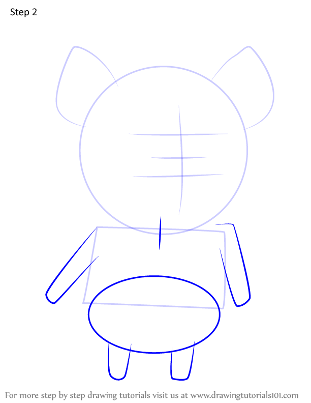 How to Draw Pierre from Bossy Bear (Bossy Bear) Step by Step ...