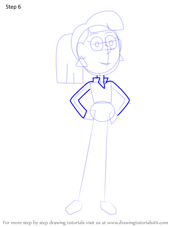 How to Draw Miss Rodriguez from Boy Girl Dog Cat Mouse Cheese (Boy Girl ...