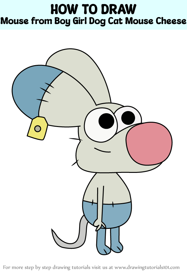 How to Draw Mouse from Boy Girl Dog Cat Mouse Cheese (Boy Girl Dog Cat ...